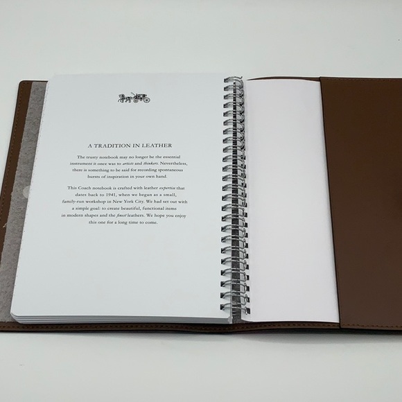 Coach | Office | Coach Vintage Rose Print Notebook | Poshmark